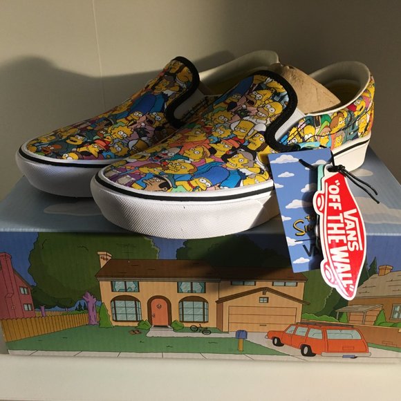 Vans | Shoes | The Simpsons X Vans Comfycush Slipon | Poshmark